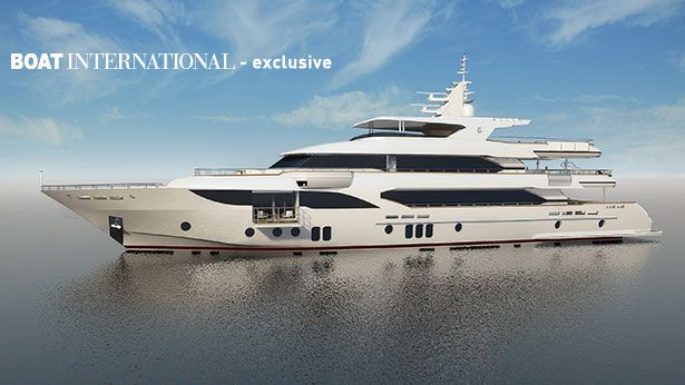 Exclusive: See first images of updated exterior on new Majesty Yachts 155